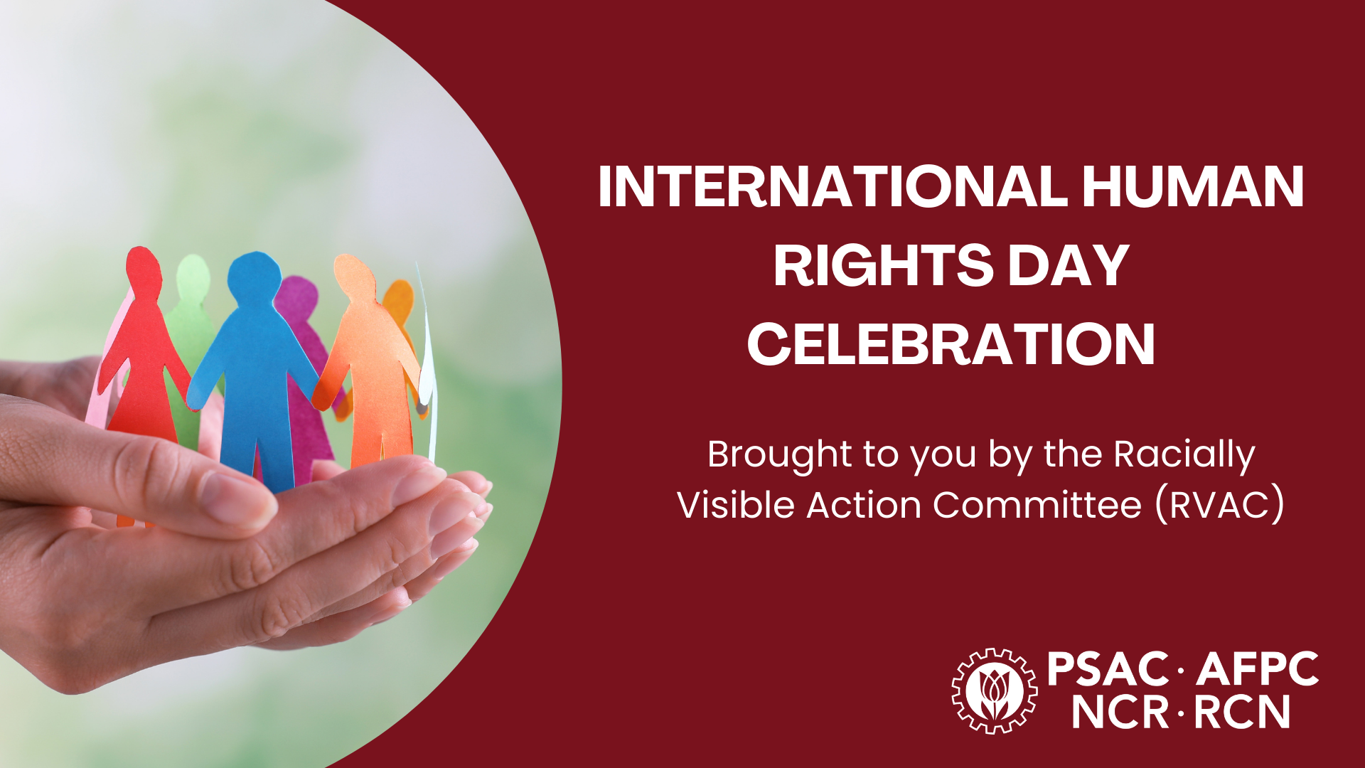 International Human Rights Day Celebration (Hybrid) – PSAC NCR