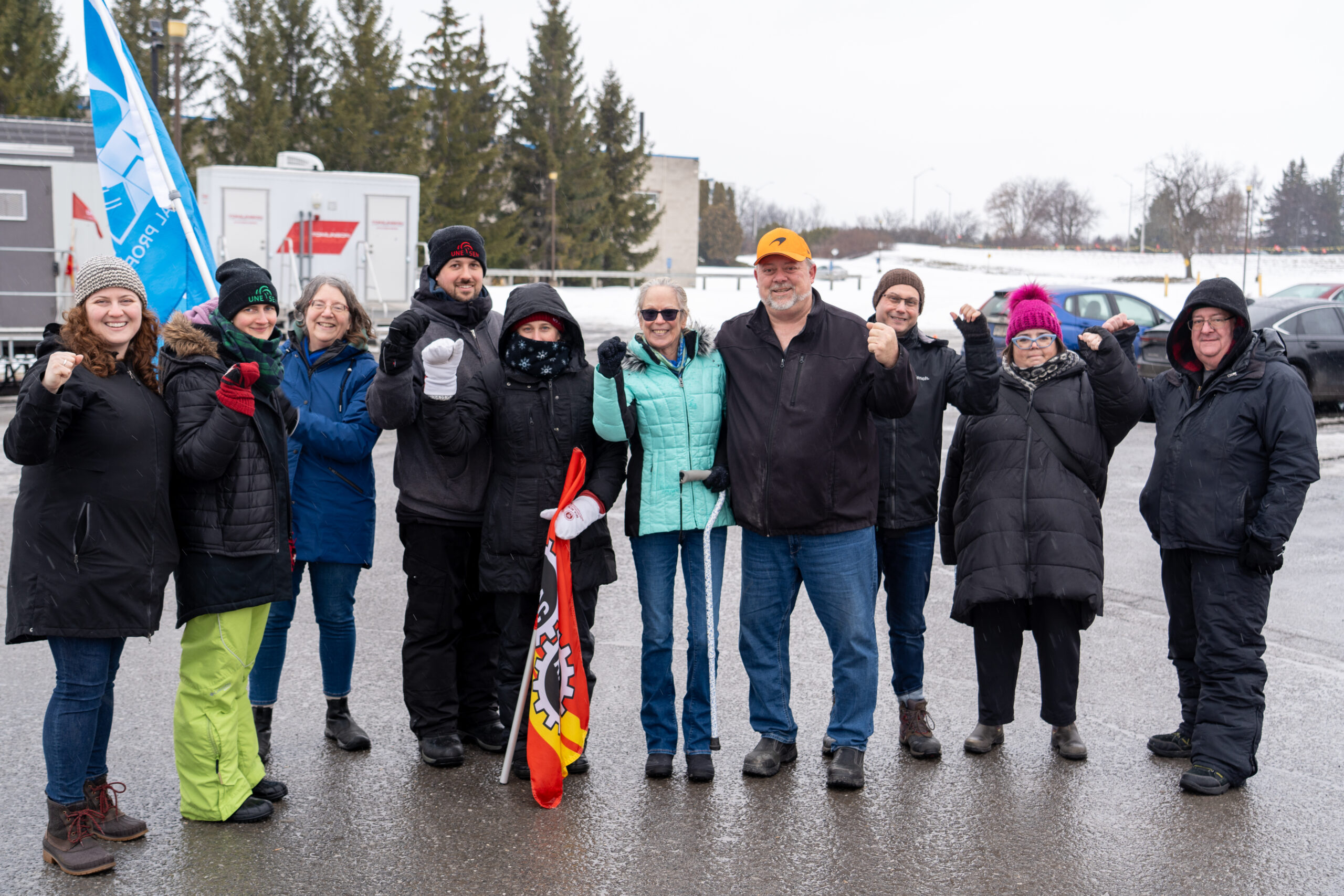 Join us for a solidarity action at the Best Theratronics picket line ...